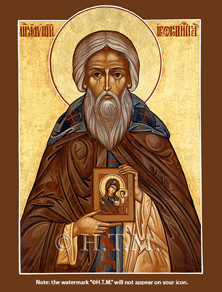 Orthodox Icon of Saint Alipy the Iconographer