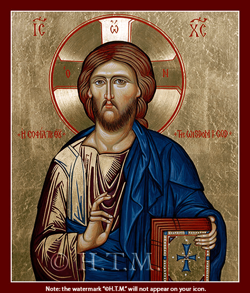 Orthodox Icons of Jesus Christ the Holy Wisdom
