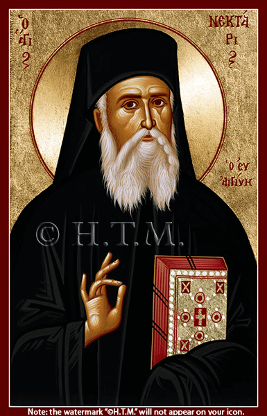 Orthodox Icon of Saint Nectarius