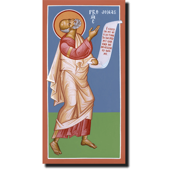 Orthodox Icon Prophet Jonas - Saint Jonas Icon