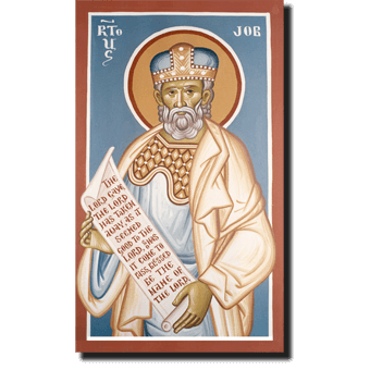 Orthodox Icon Righteous Job - Saint Job Icon
